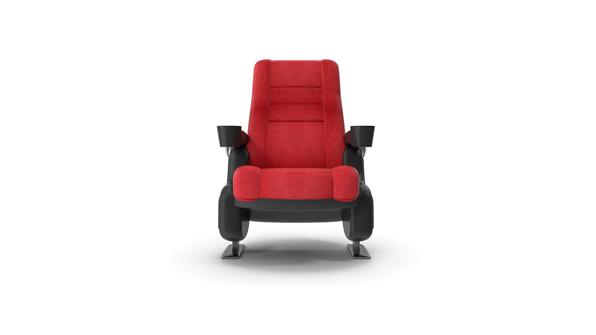3D Cinema Chair Model - TurboSquid 2106784