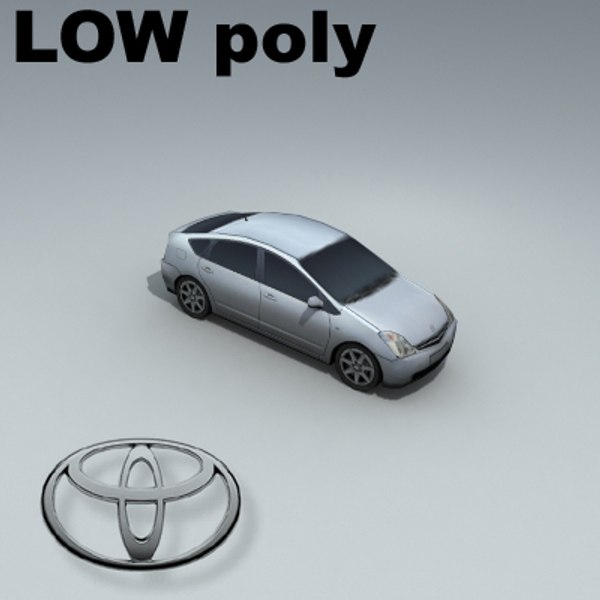 3D 3D Studio toyota prius hybrid
