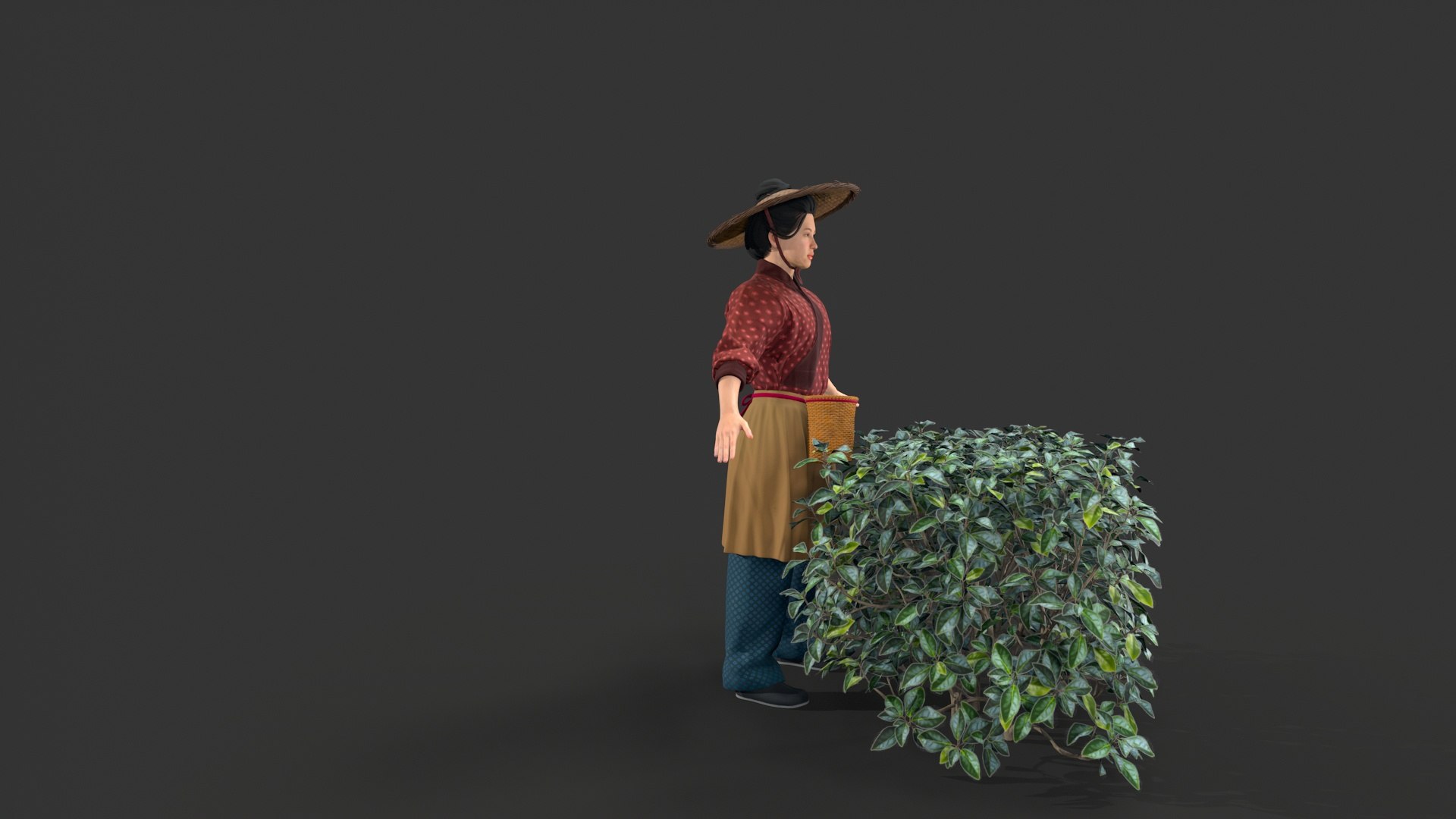 3D Ancient Chinese Women Model - TurboSquid 2398806