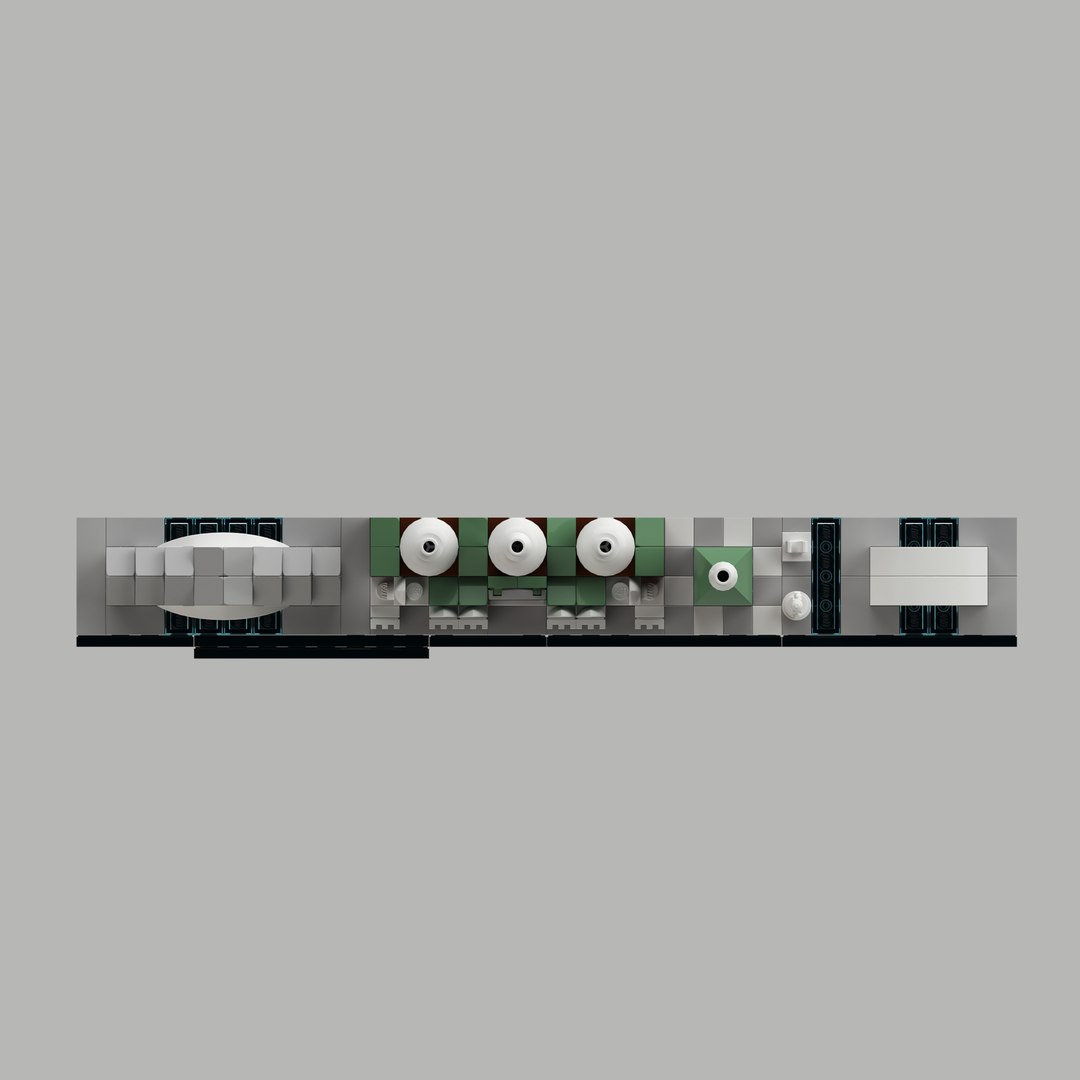 3D Architectural Venice Lego - TurboSquid 1269747