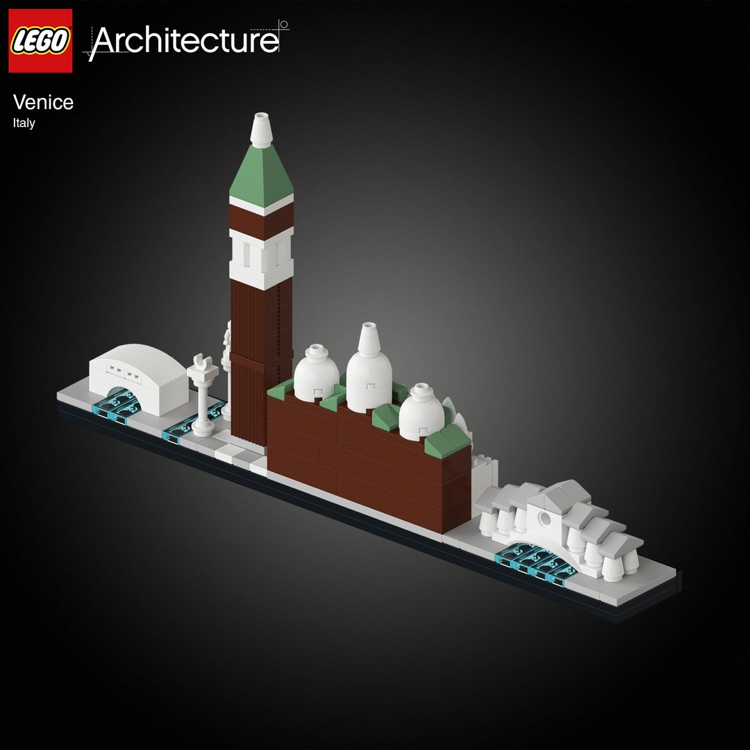 3D Architectural Venice Lego - TurboSquid 1269747