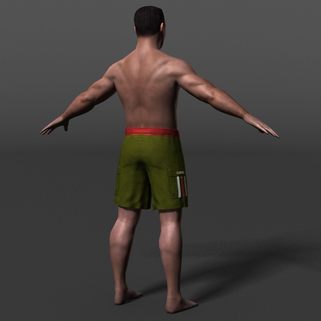 Male Man Guy 3d Obj