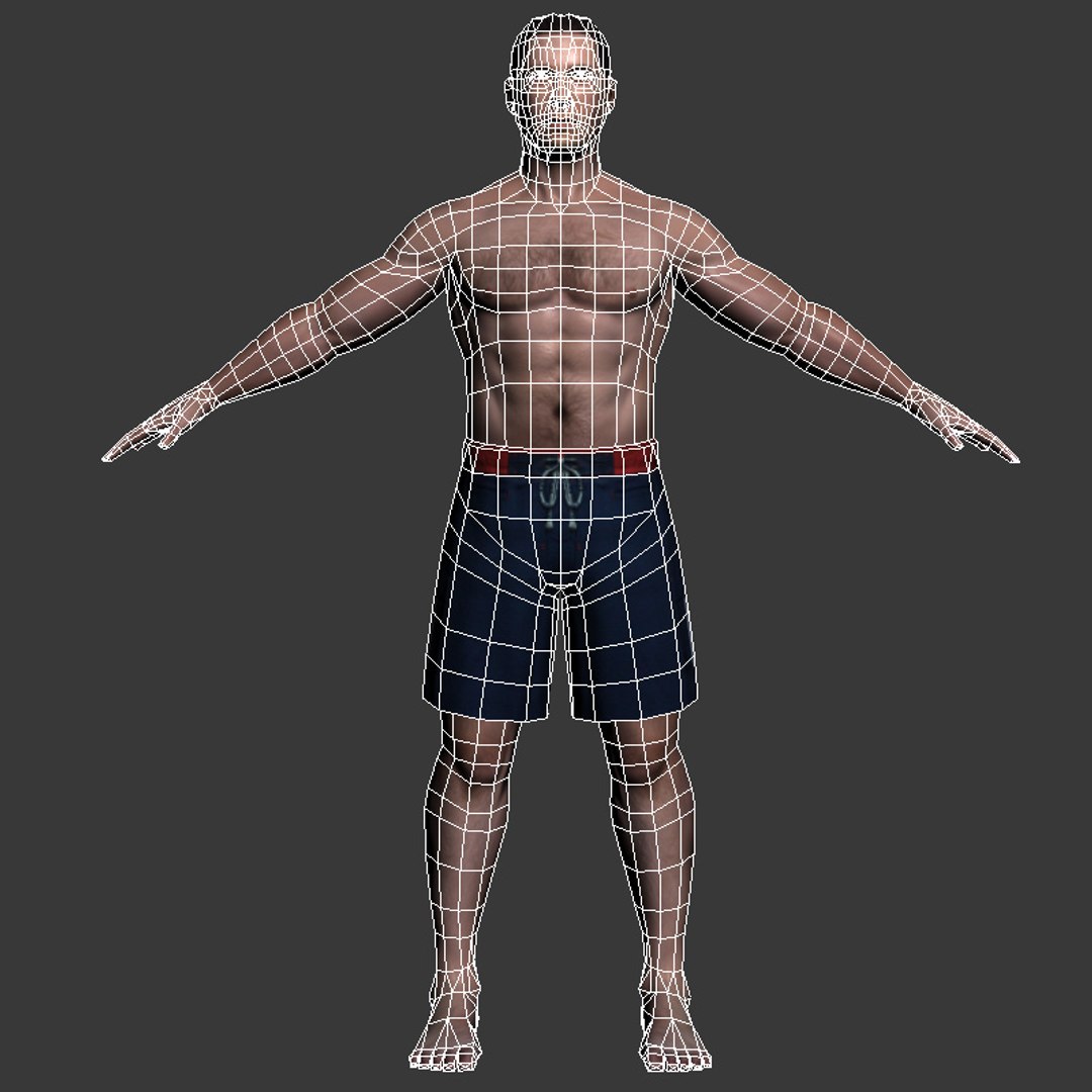 Male Man Guy 3d Obj