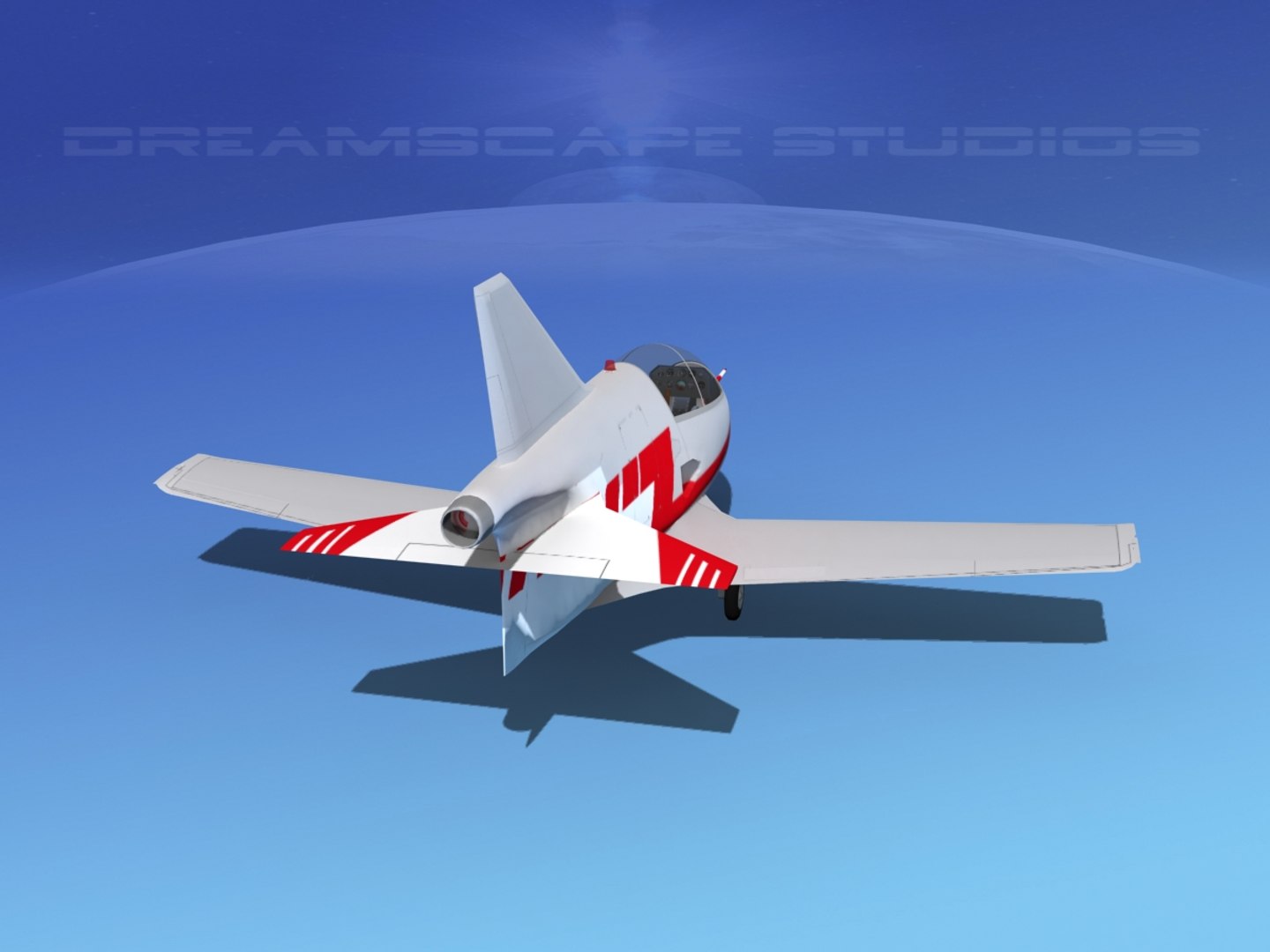 3d Plane Bd-5 Bede Bd-5j Model