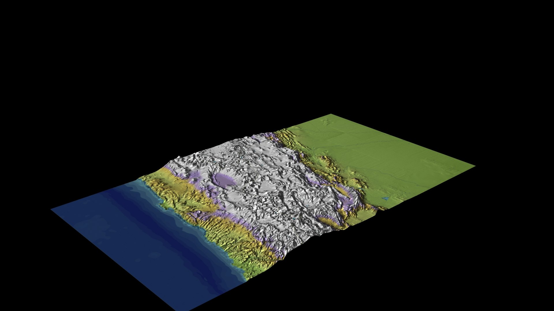 Cerro Galan 3d Max