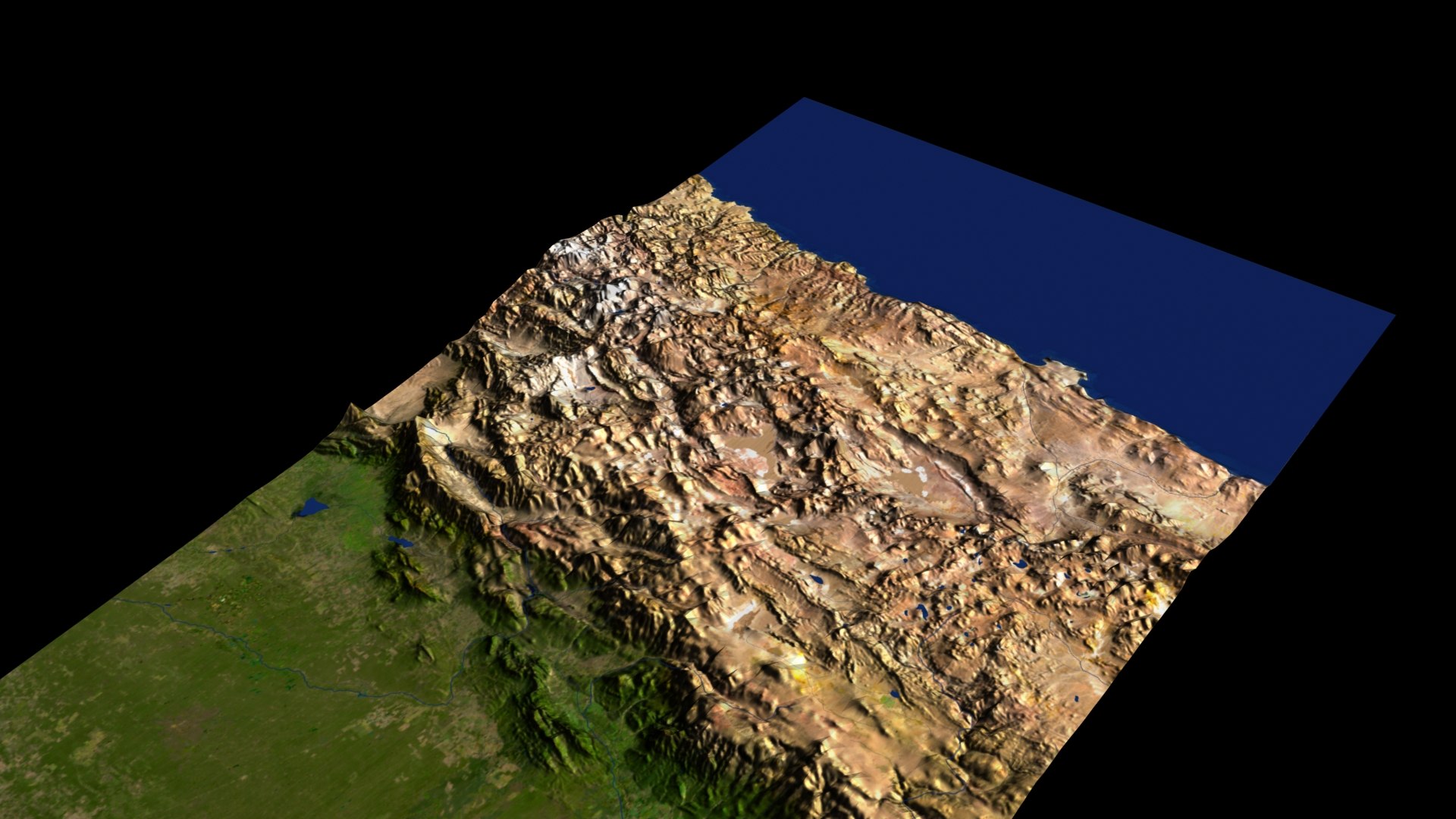 Cerro Galan 3d Max