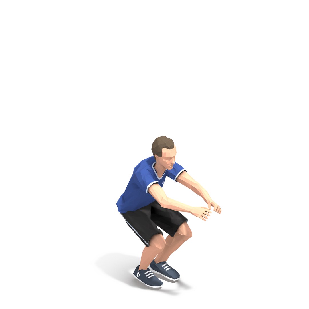 3D Animations Exercise Man - TurboSquid 1706203
