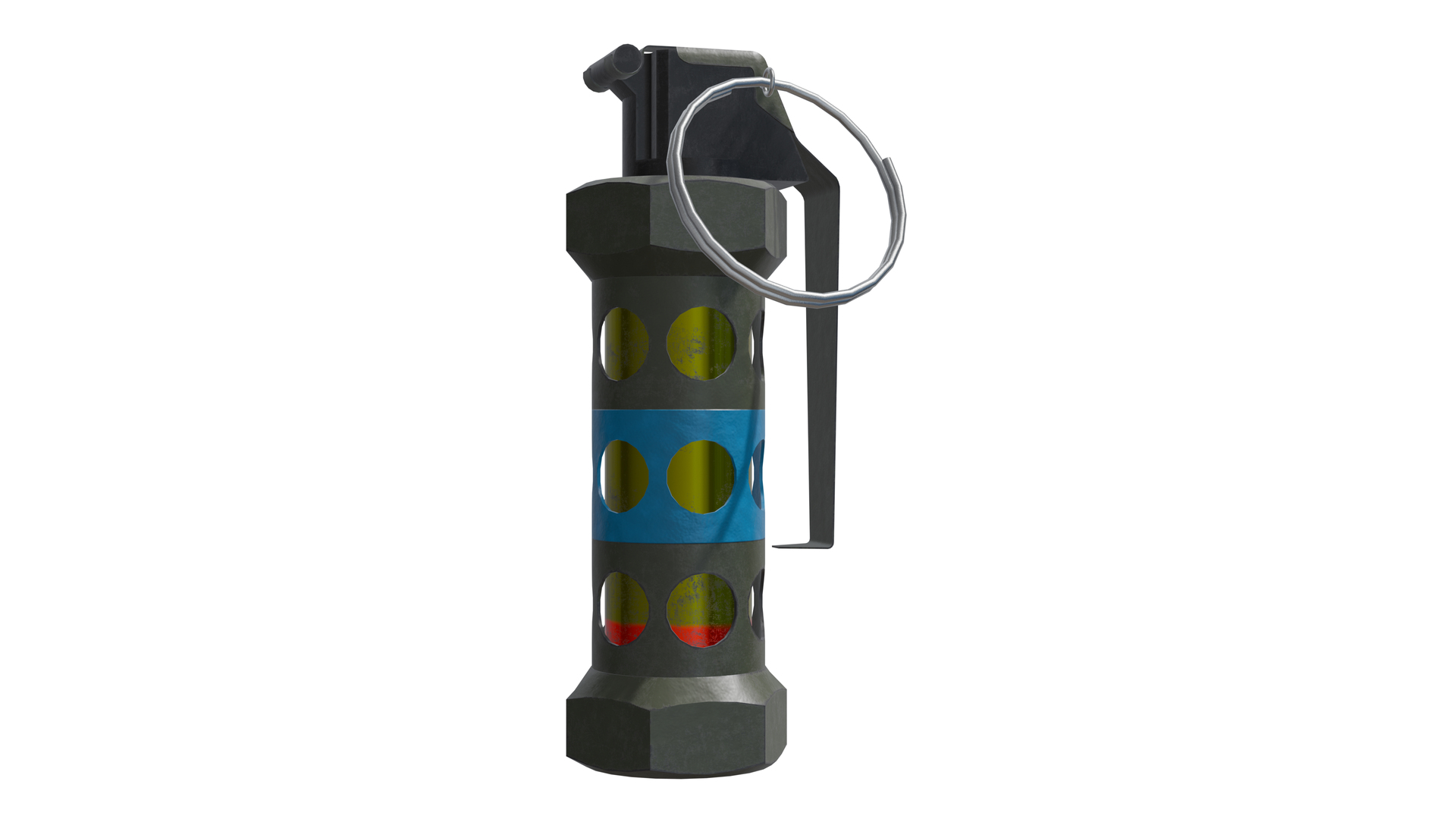 3D Stun Grenade 01 - Low Poly Game Ready - TurboSquid 2390200