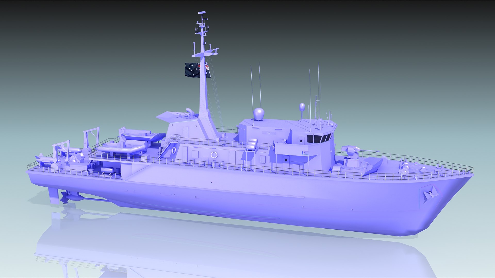 Free Hmas Norman M 3D Model - TurboSquid 1673067