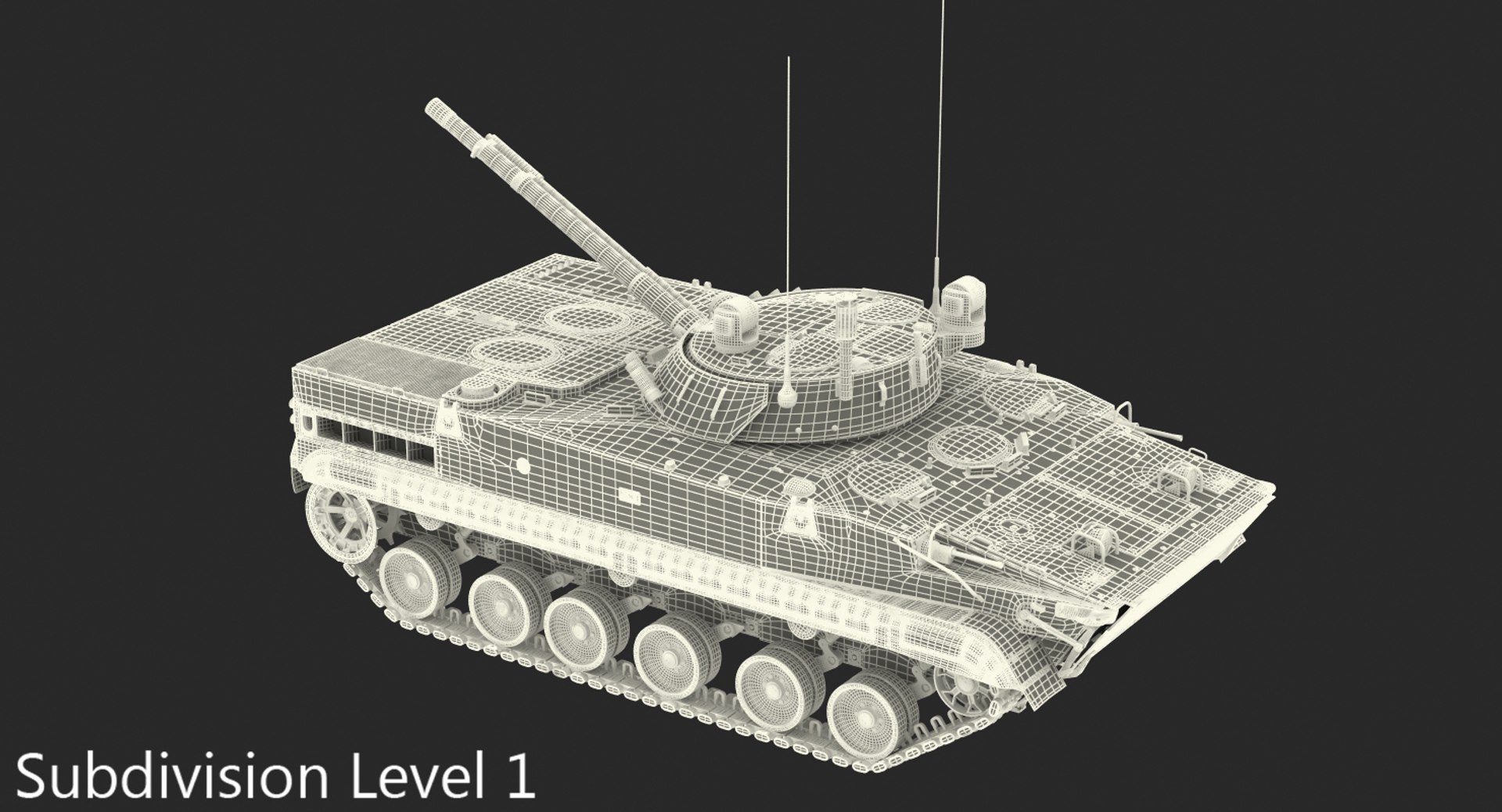 max light tank bmp-3 desert