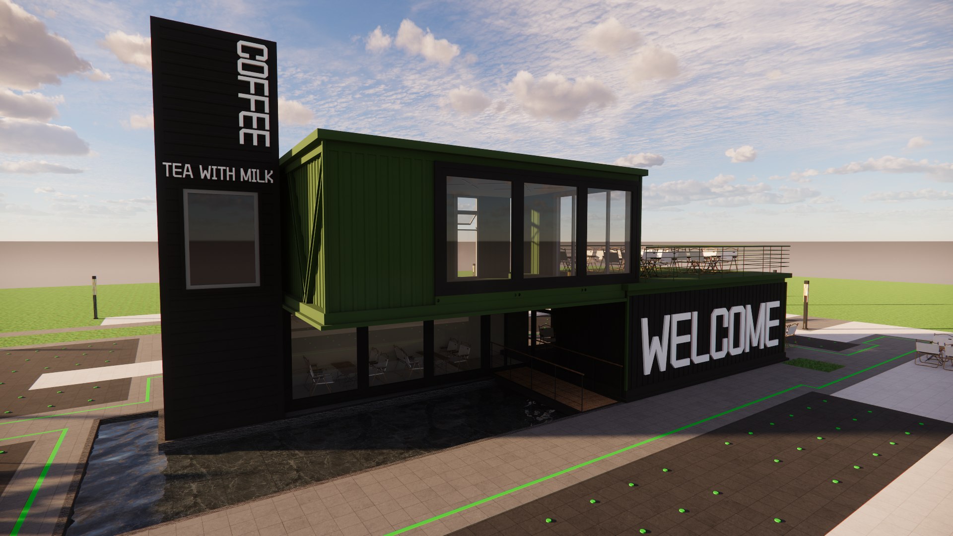 Container Coffee Shop-13 3D - TurboSquid 2384309
