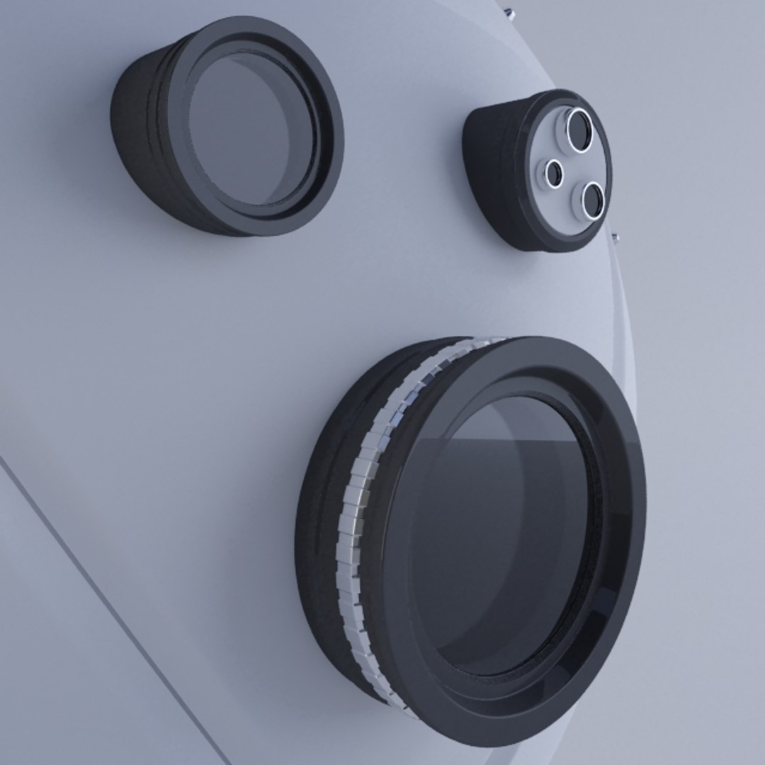 Nasa Camera Bot 3d Model