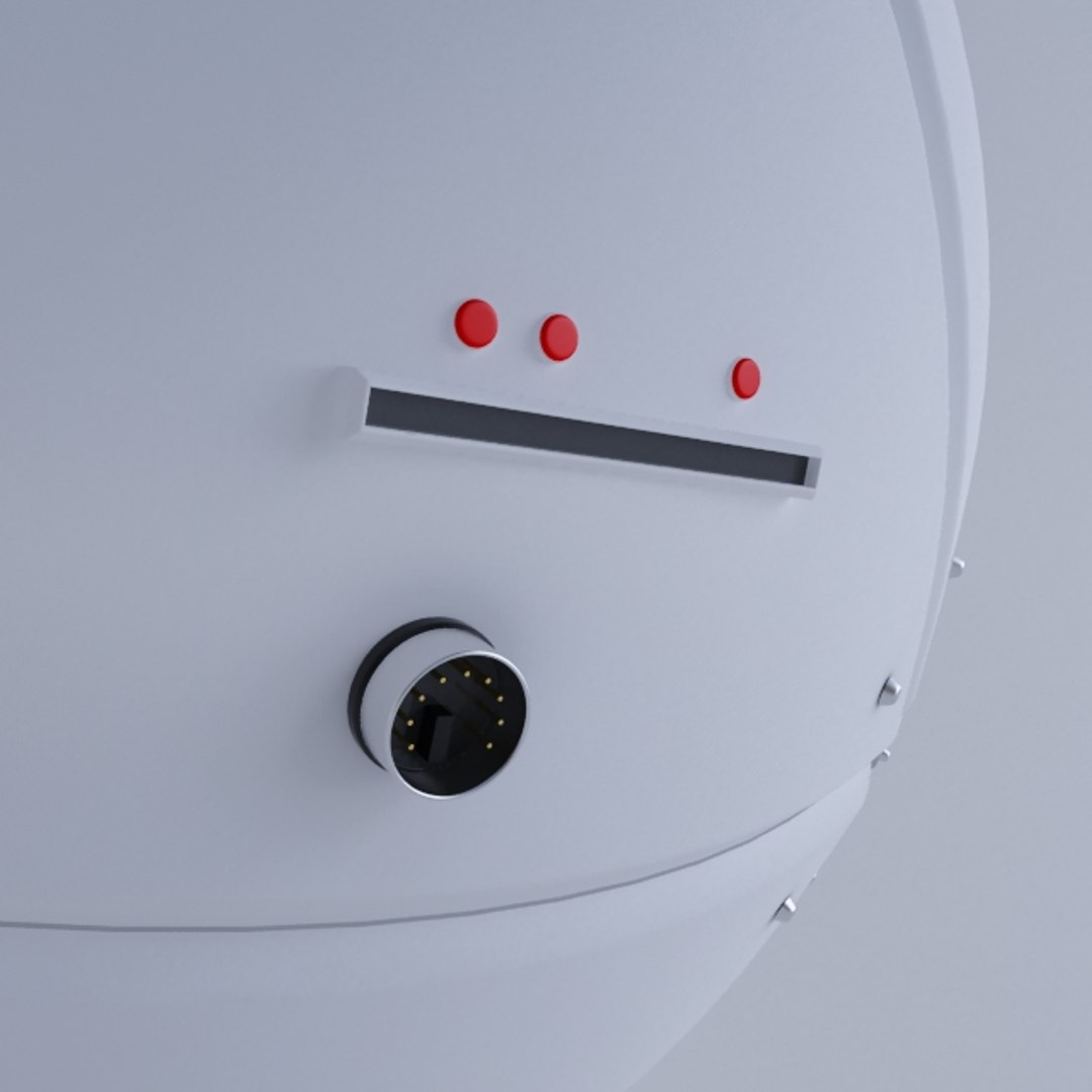 Nasa Camera Bot 3d Model