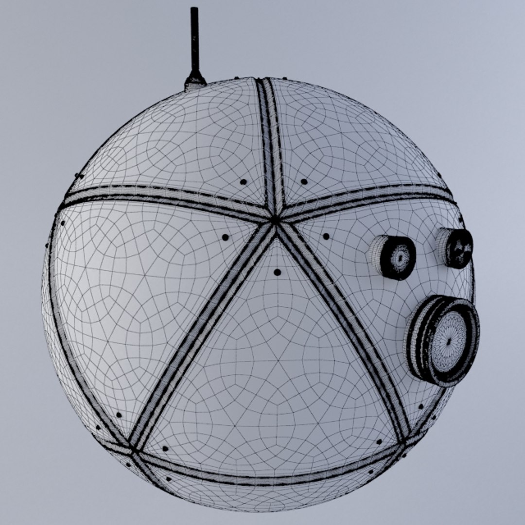 Nasa Camera Bot 3d Model