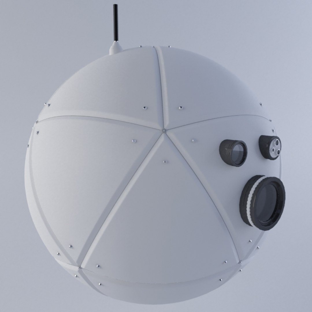 Nasa Camera Bot 3d Model