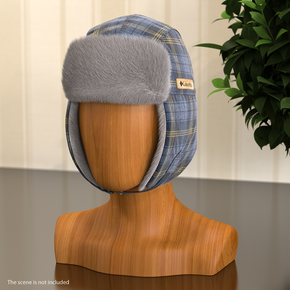 3D trapper hat columbia fur - TurboSquid 1430458