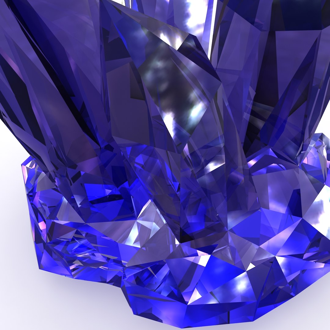 3d Model Realistic Crystal