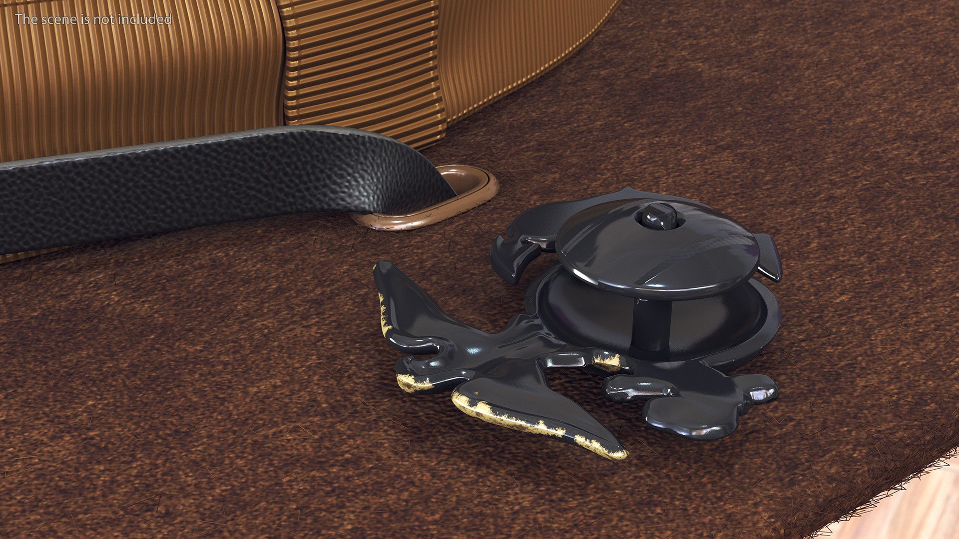 3D Black Eagle Cockade Model - TurboSquid 2157130