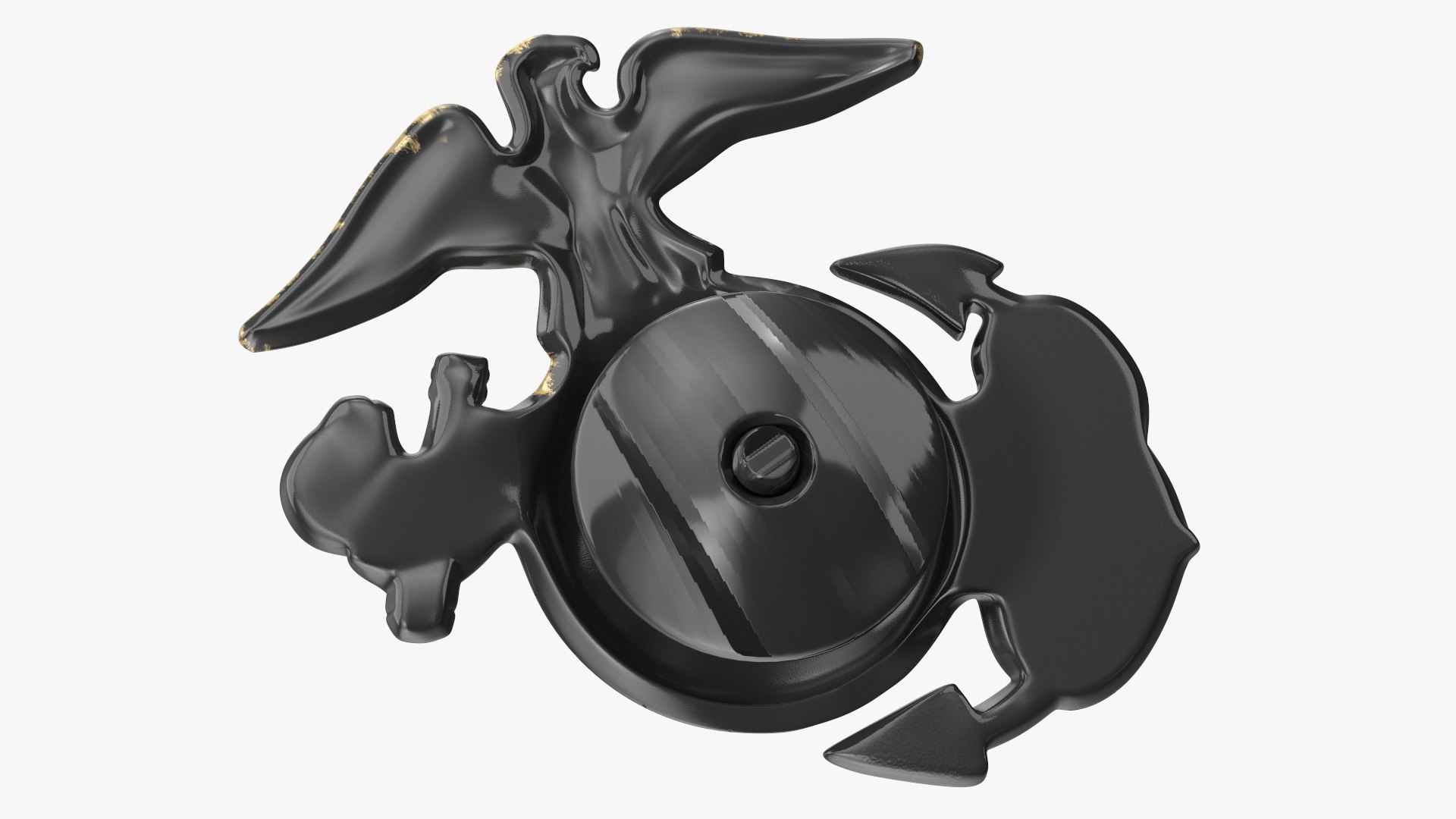 3D Black Eagle Cockade Model - TurboSquid 2157130