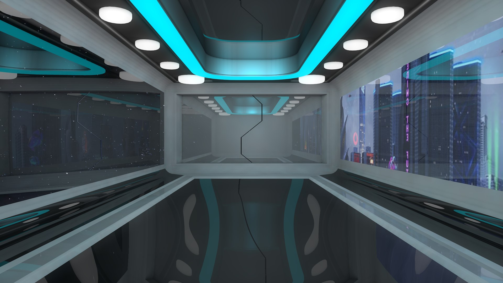 modelo 3d Sci Fi Room - TurboSquid 2104249