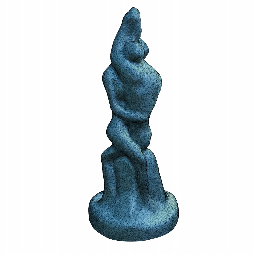 3D Hugging Couple Figure model - TurboSquid 2179261