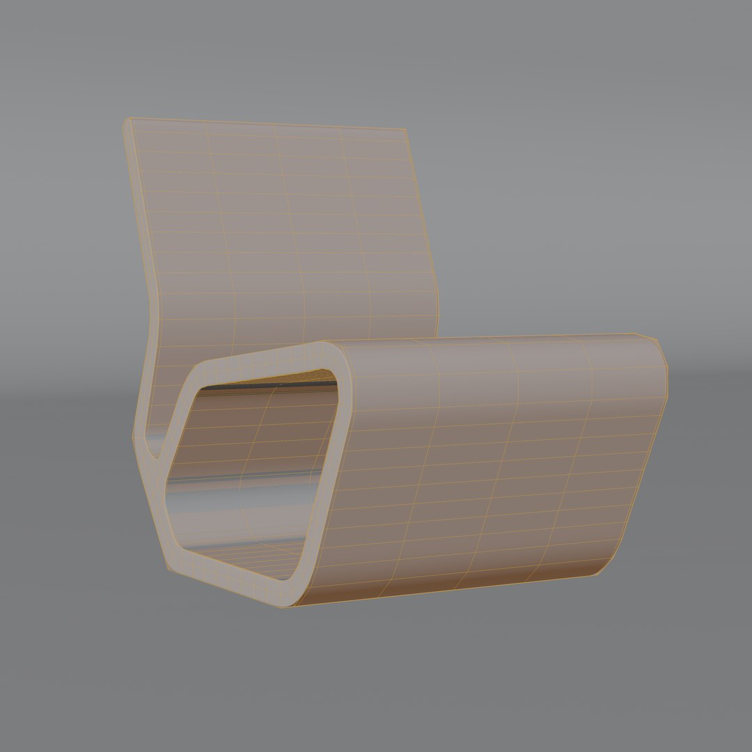 Extruded Chair 3D Model - TurboSquid 2150423