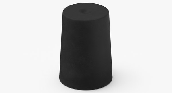 3D Rubber Plug Small Clean and Used 01 model - TurboSquid 2027495