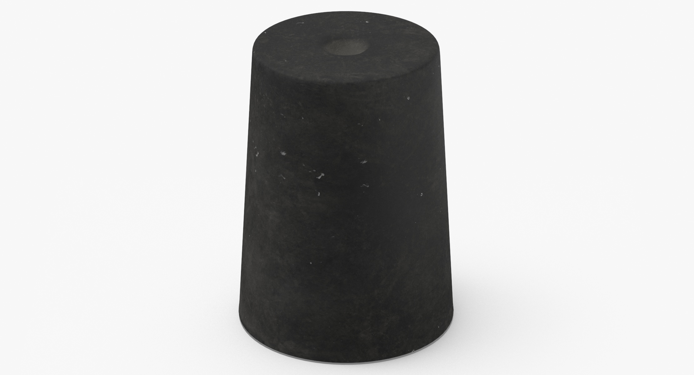 3D Rubber Plug Small Clean and Used 01 model - TurboSquid 2027495