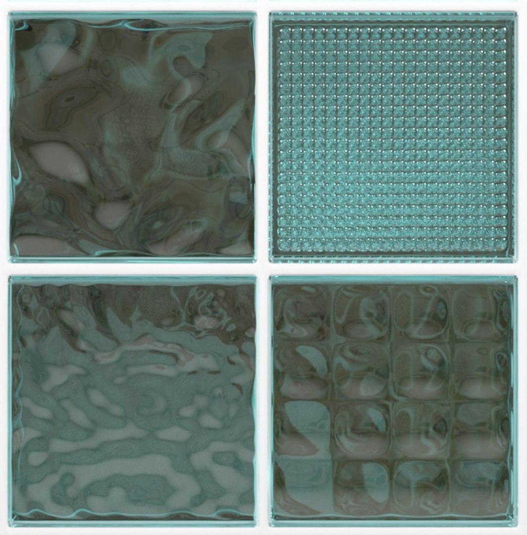 Glass Blocks 1 3d Model