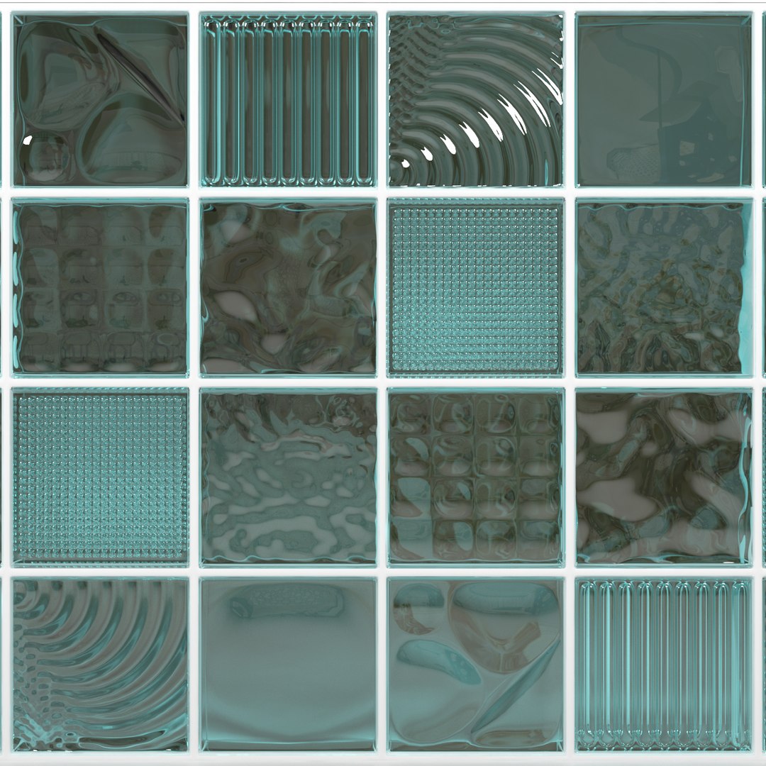 Glass Blocks 1 3d Model
