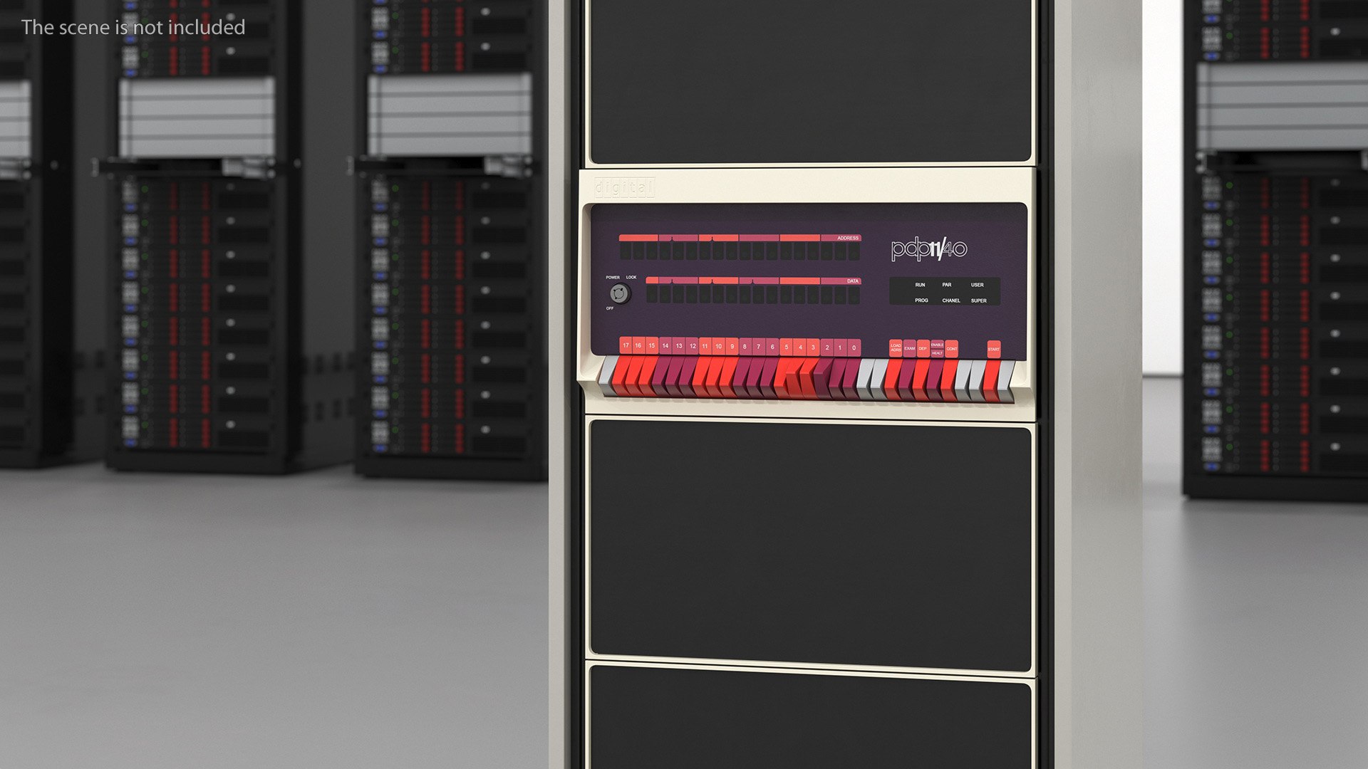 3D Retro Mini Computer DEC PDP 11 Model - TurboSquid 2271663