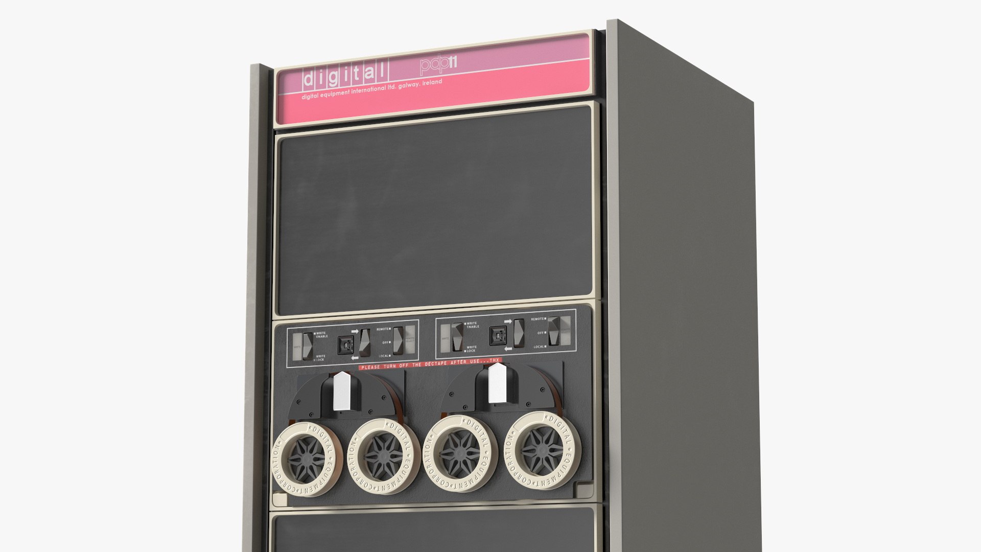 3D Retro Mini Computer DEC PDP 11 Model - TurboSquid 2271663