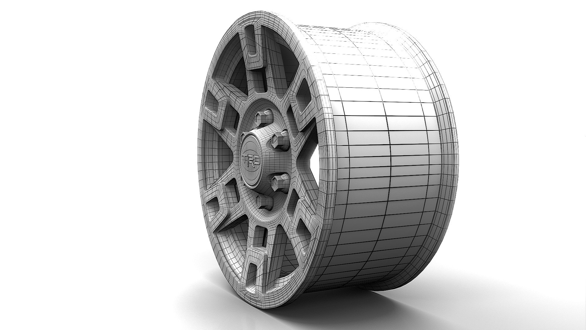 3D TRD Off Road Rim - TurboSquid 1761934