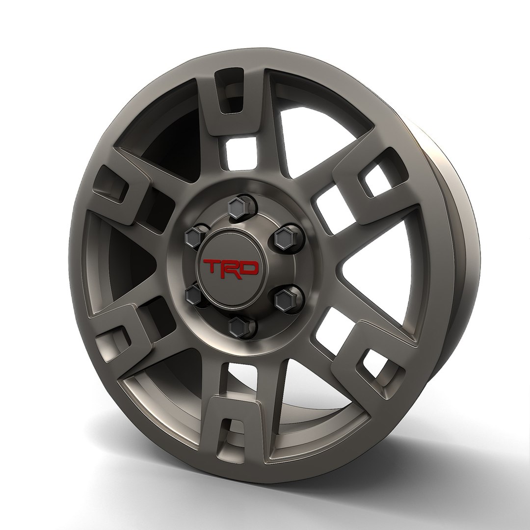 3D TRD Off Road Rim - TurboSquid 1761934