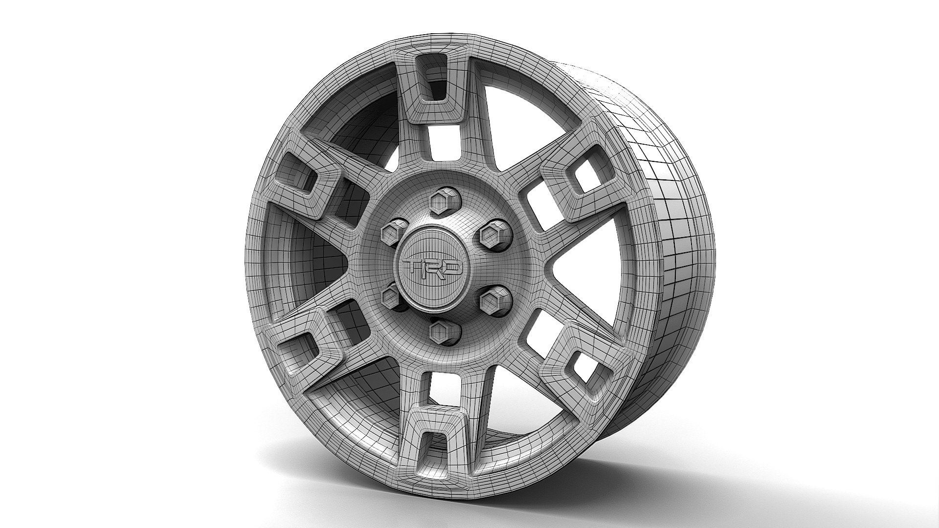 3D TRD Off Road Rim - TurboSquid 1761934