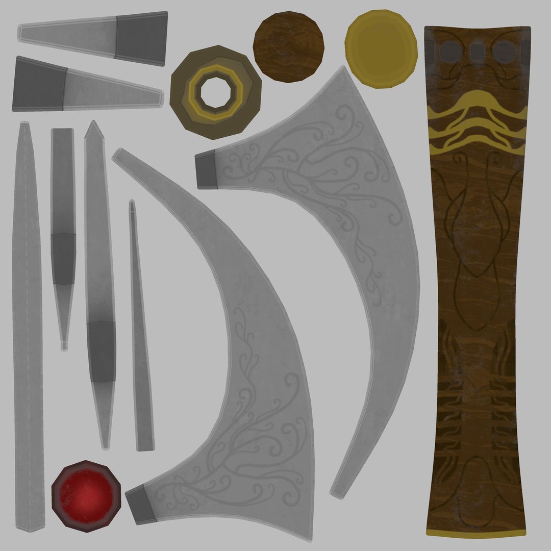3D Elf Weapon Collection Model - TurboSquid 2385055