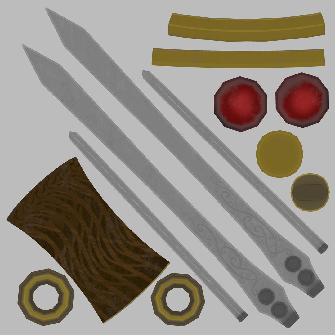 3D Elf Weapon Collection Model - TurboSquid 2385055