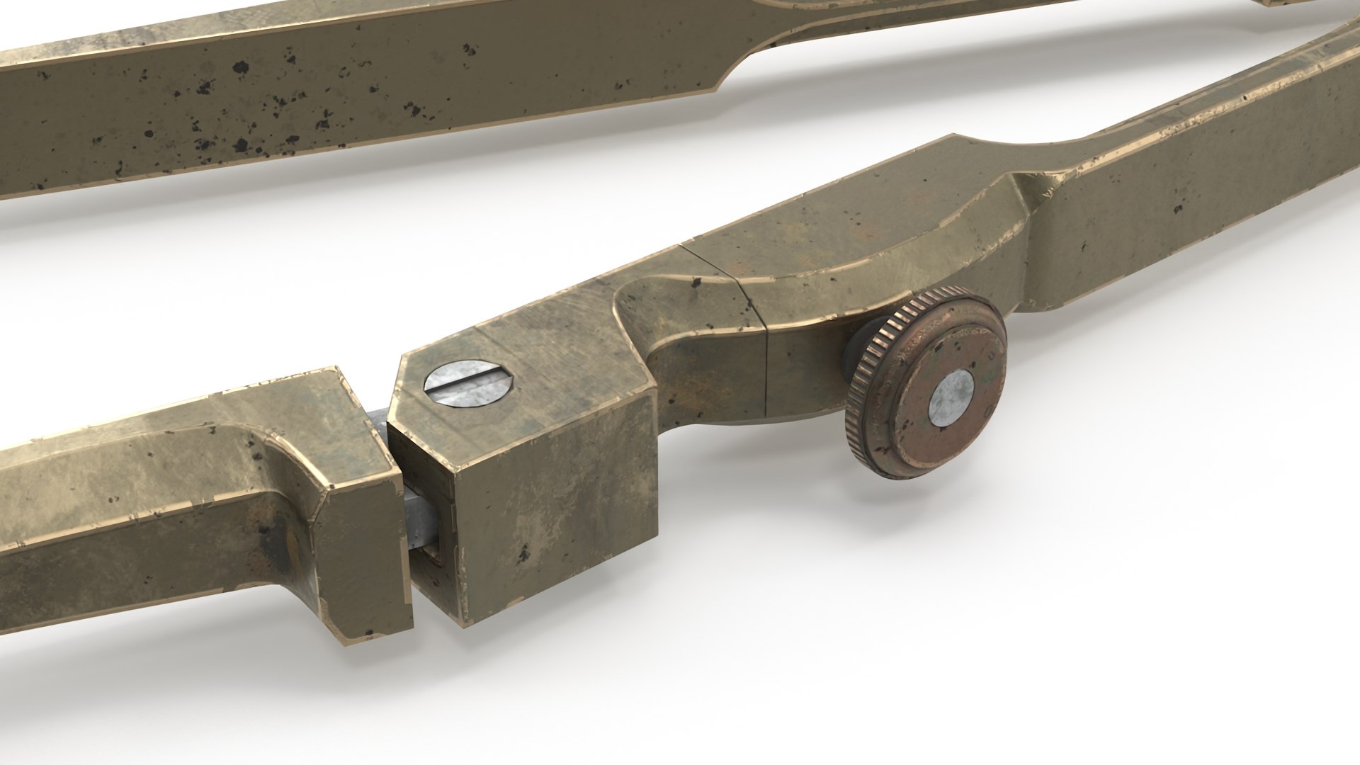 Antique Drawing Compass 3D Model - TurboSquid 2284551