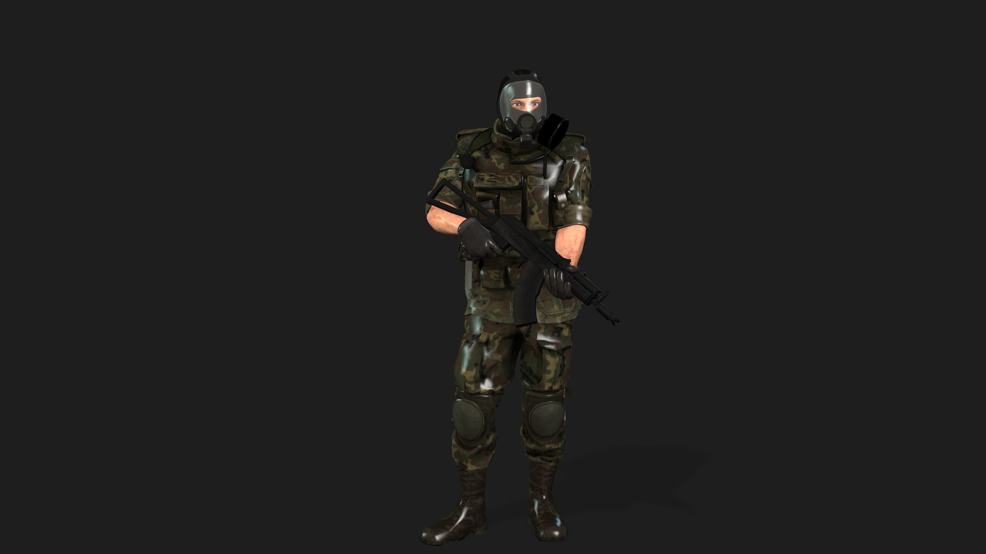 3D Soldier Military Animation File Model - TurboSquid 1702033