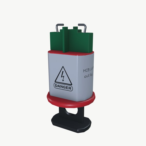 modelo 3d Bloqueo MCB tipo pin - TurboSquid 2494031