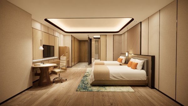 Hotel Room-A8 3D 모델 - TurboSquid 2104578