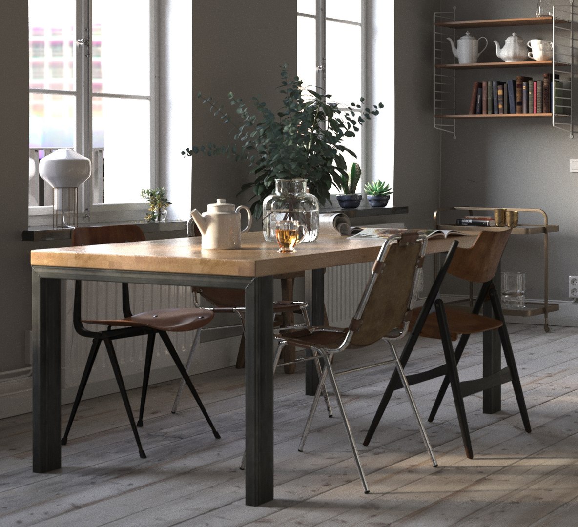 3D Model Modern Table - TurboSquid 1292725