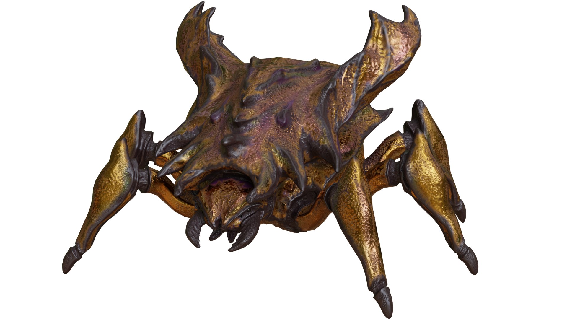 Golden scarab 3D model - TurboSquid 1731844