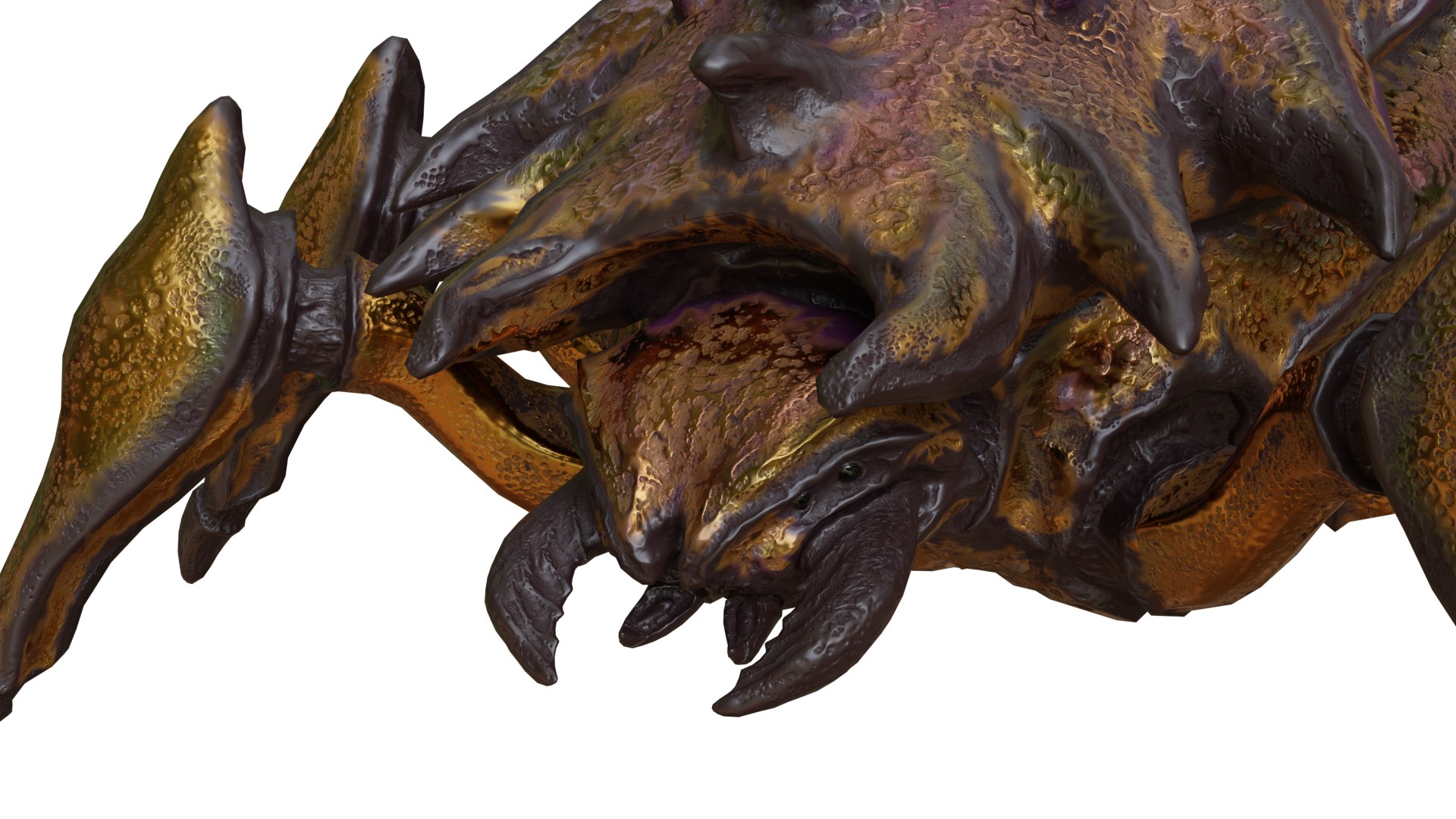 Golden Scarab 3D Model - TurboSquid 1731844