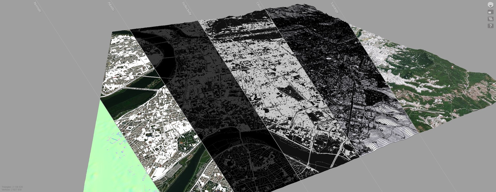 3D Cityscape Taipei Taiwan Model - TurboSquid 1937139