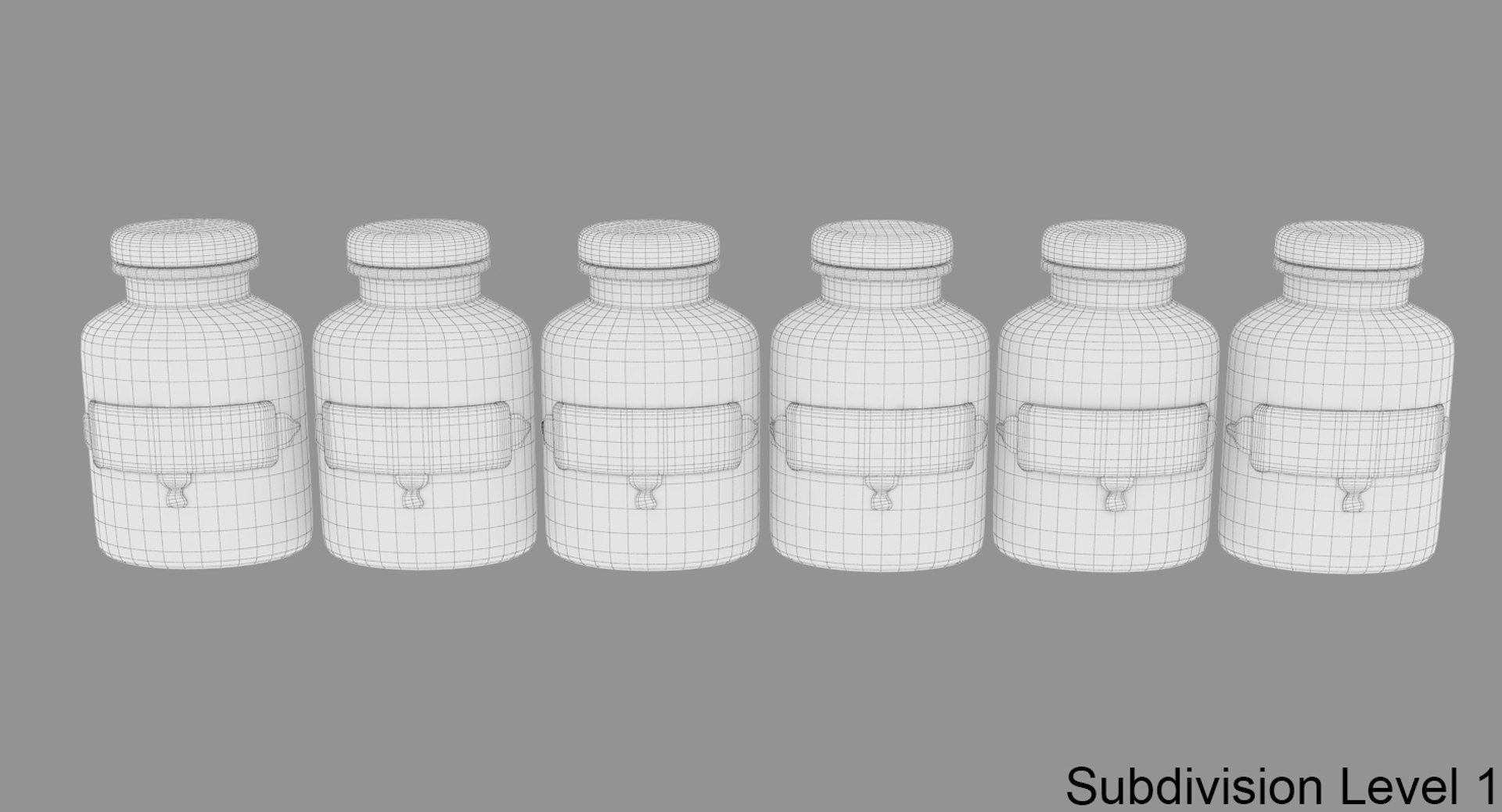 Magic Jars 3D Model - TurboSquid 1189626