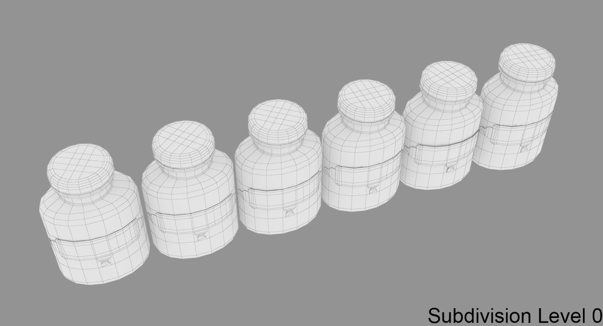 Magic Jars 3D Model - TurboSquid 1189626