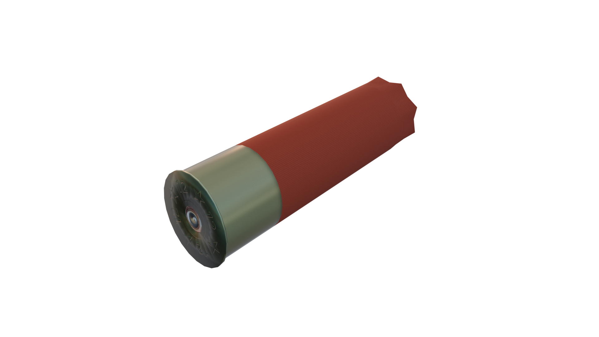 3D Fired 12 Gauge Shotgun Shell - TurboSquid 2314638