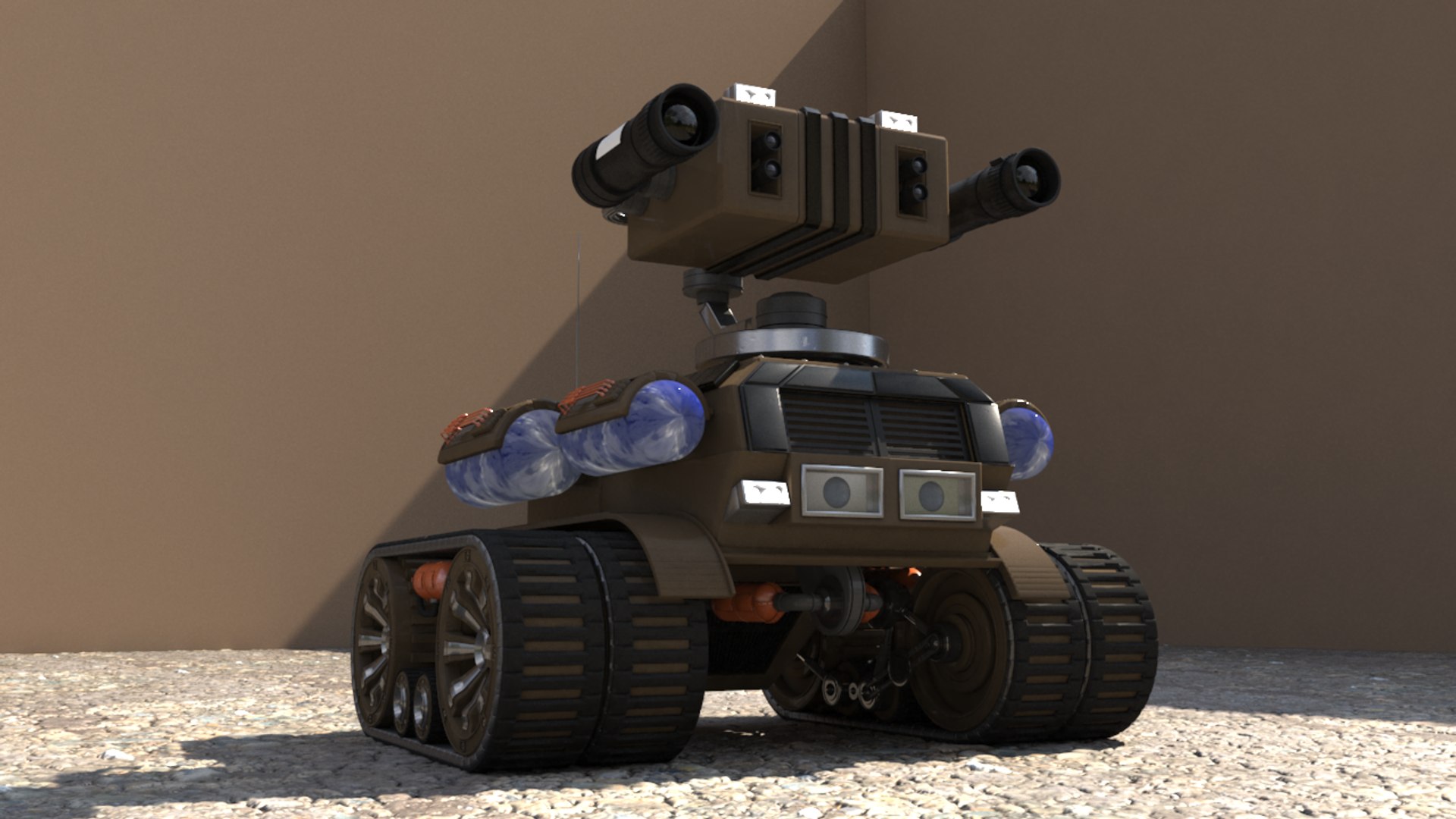 3D Tank Tdo - TurboSquid 1449703