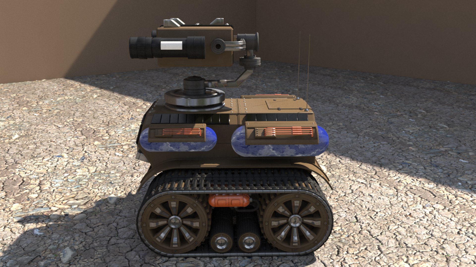 3D Tank Tdo - TurboSquid 1449703